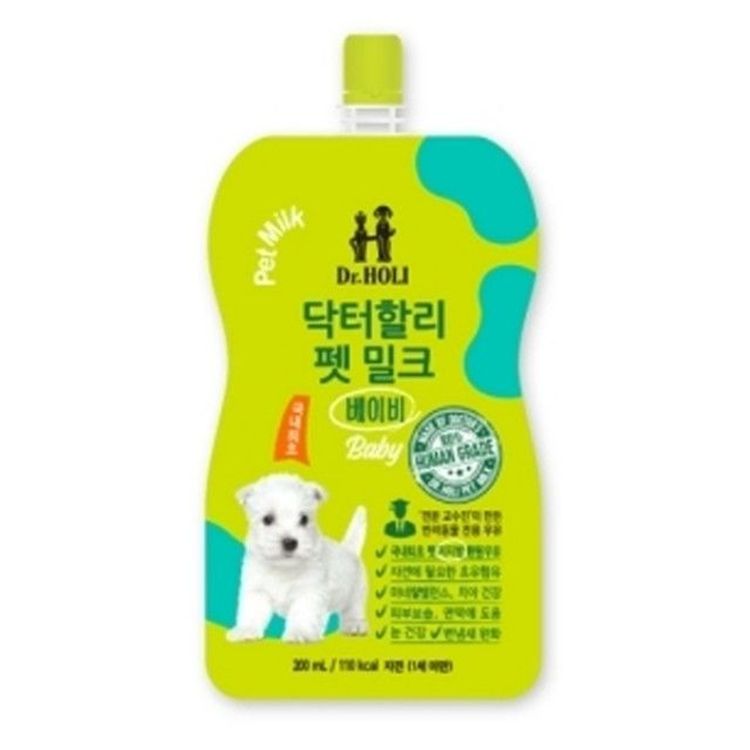 애견전용밀크 펫 베이비 밀크 200ml 1개 강아지우유 애견우유 강아지밀크 홈플러스 택배배송