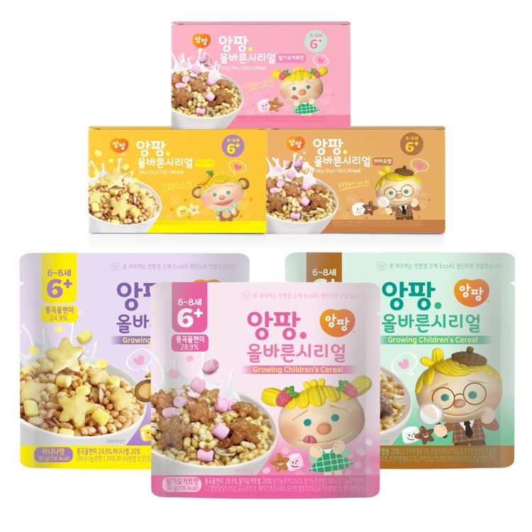 11 앙팡 올바른 시리얼 30gx15봉지 6~8세 카카오맛 유통기한임박 홈플러스 택배배송