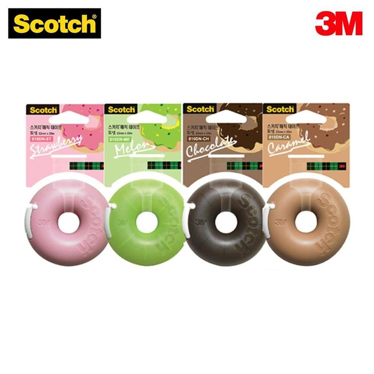 3m 스카치 매직테이프 도넛 펜시 디스펜서 810dn 12mm 홈플러스 택배배송