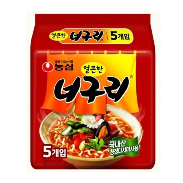농심 얼큰한너구리 봉지 5개입 홈플러스 택배배송