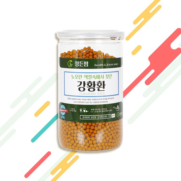 J Farm 강황 귤피 귀노 홍피 환 400g 홈플러스 택배배송