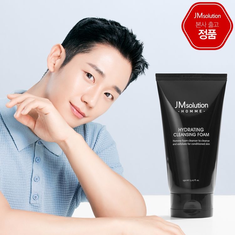 Jm솔루션 옴므 하이드레이팅 클렌징폼 150ml 유통기한 220314 홈플러스 택배배송