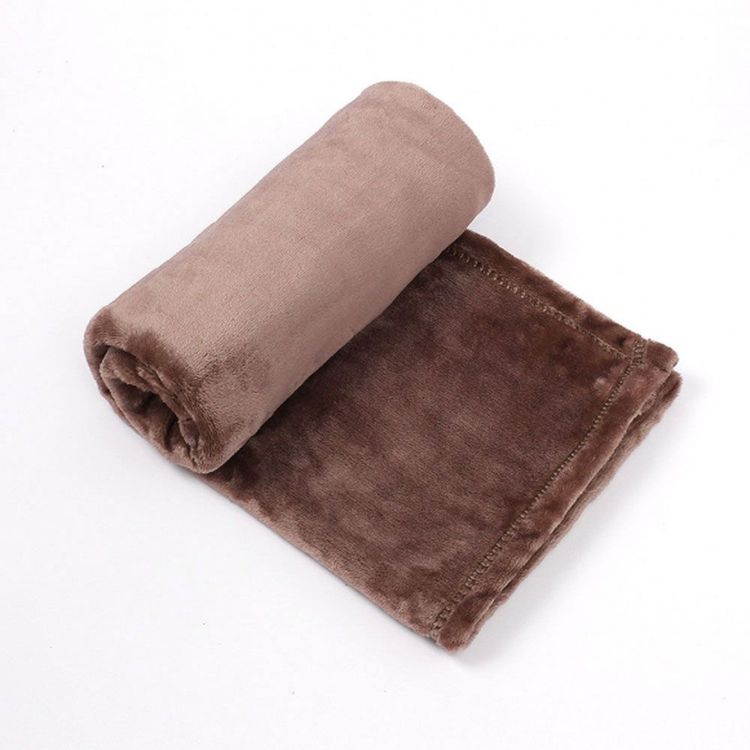 소프트 브라운 극세사 학교 차량 무릎 담요 70x100cm 홈플러스 택배배송