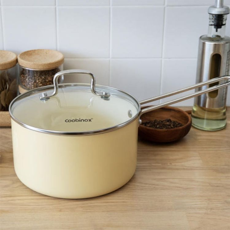 Coobinox 쿠비녹스 머쉬 크림 인덕션 편수냄비 18cm Co 13 03 홈플러스 택배배송