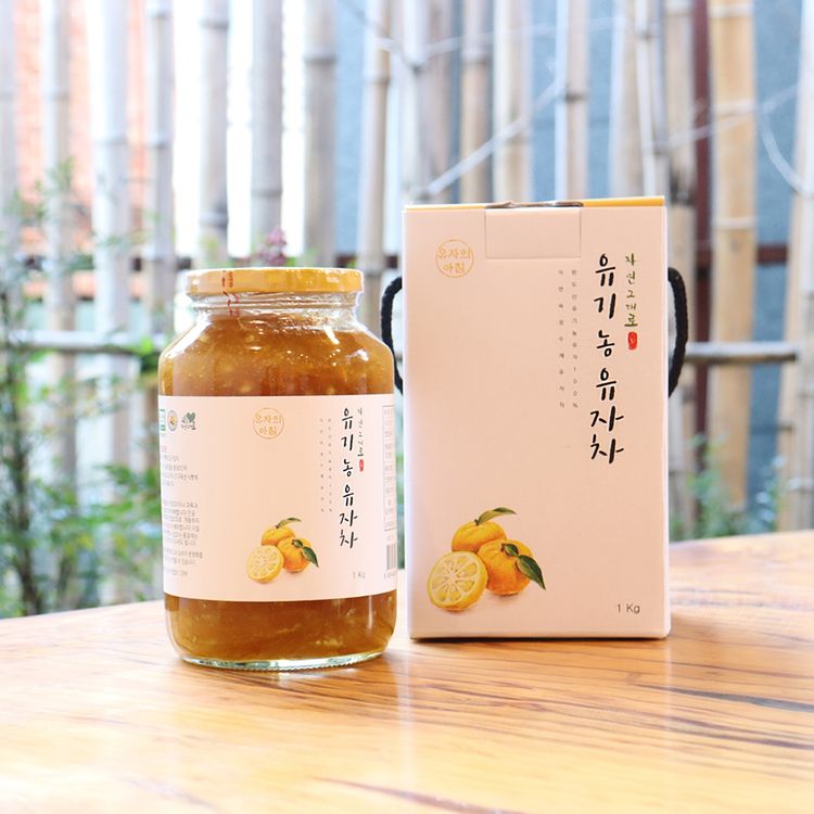유기농 유자청 무농약 유자차 1kg 홈플러스 택배배송