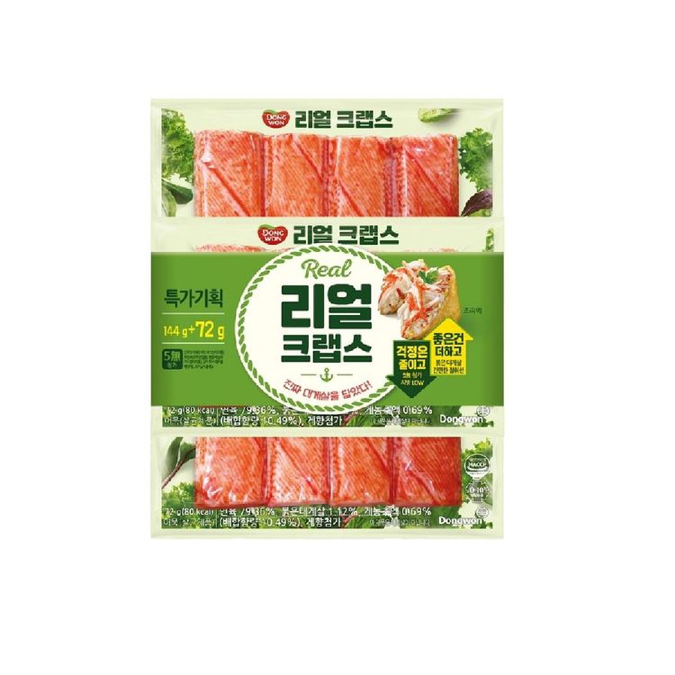 동원 리얼크랩스 144G+72G | 홈플러스