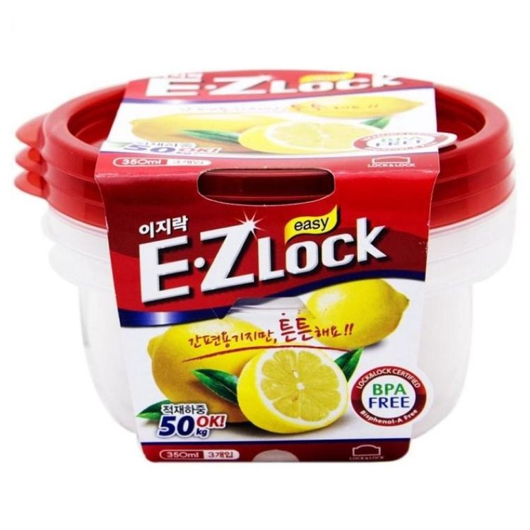 생활 실용적인 N6153b4b286 생필품 뉴이지락 밀폐용기 350ml 3개입 홈플러스 택배배송