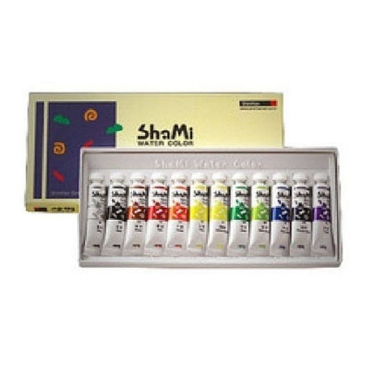 신한 실용적인 N7113aad53c 샤미 수채화물감 10ml 12색 홈플러스 택배배송