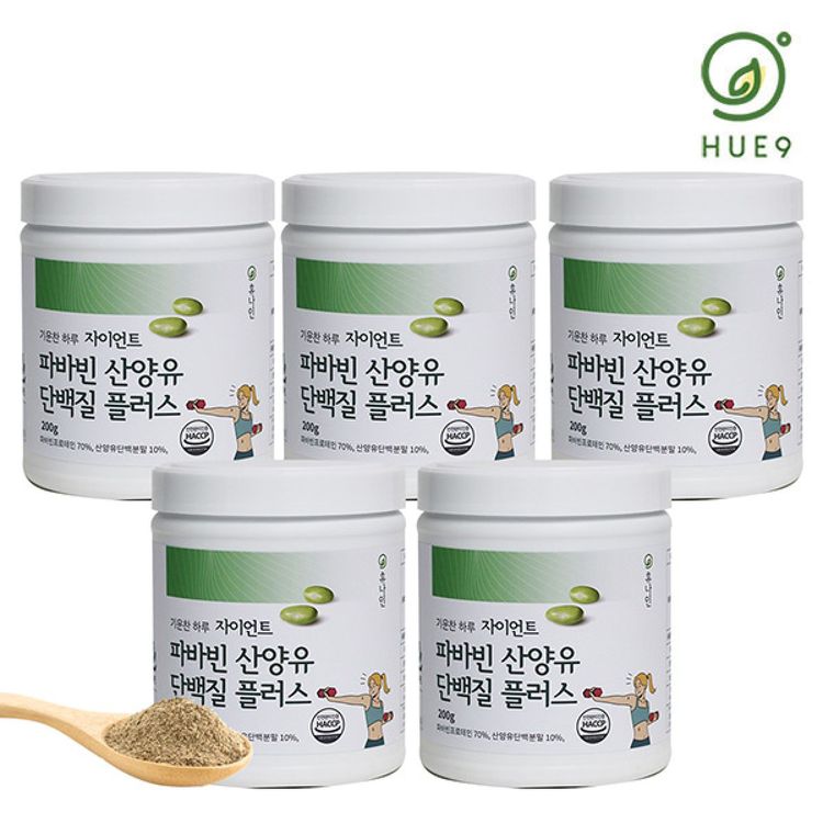 휴나인 자이언트 파바빈 산양유 단백질 분말 5박스박스당 200g 잠두콩 프로틴 홈플러스 판매자택배