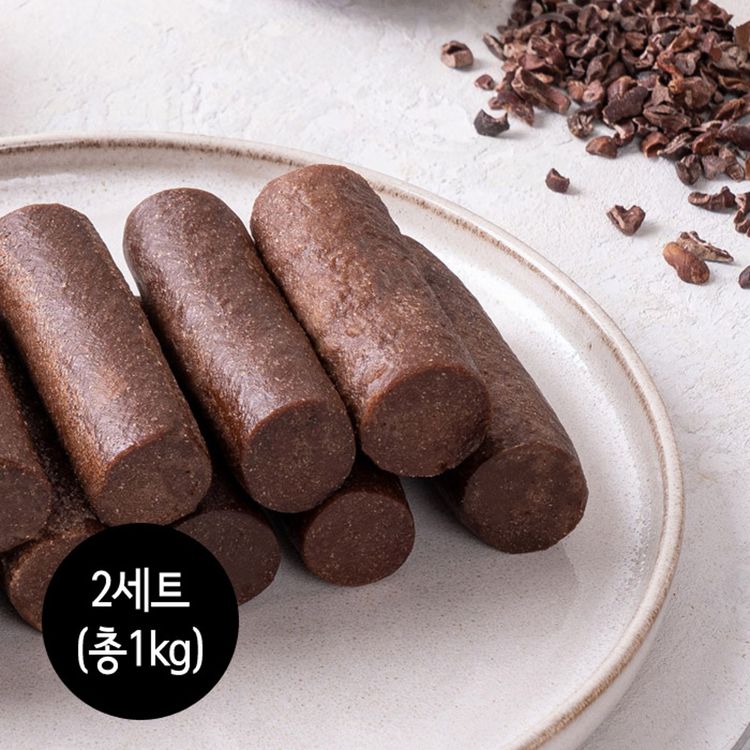 오복떡본가 카카오 현미가래떡 500g 2세트총1kg 국내산현미 영양가득 맛있는떡 홈플러스 택배배송