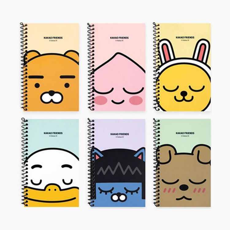 카카오프렌즈 원링 좌철 수첩 프로도 홈플러스 택배배송