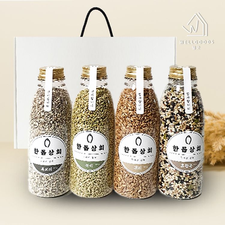 국산 잡곡 4종 선물세트 2호귀리흑보리녹미혼합곡 홈플러스 택배배송