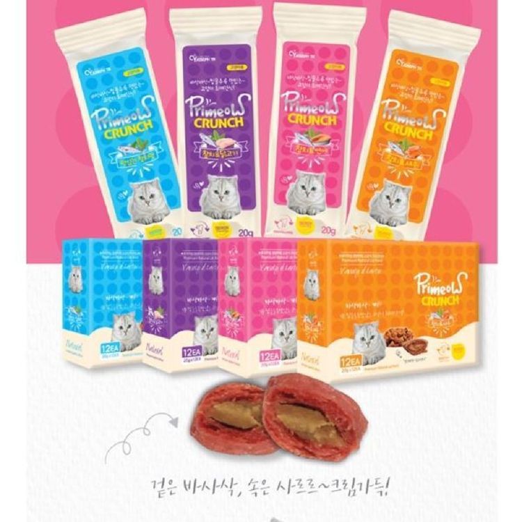 고양이간식 크런치 맛있는 참치연어20gx12개 1박스 홈플러스 택배배송