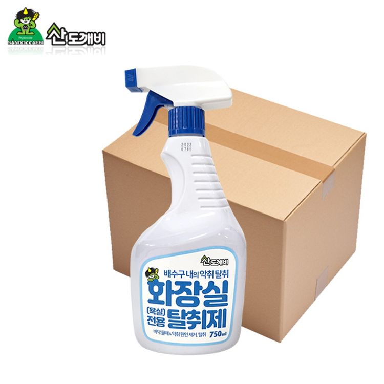 로엘리빙 화장실전용 탈취제 750ml 1box 10개입 분무기형 홈플러스 택배배송