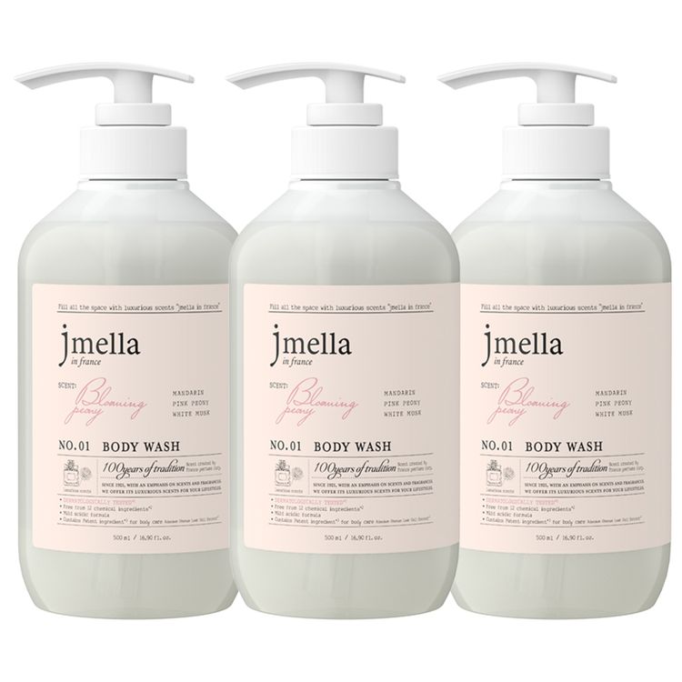제이멜라 인 프랑스 블루밍피오니 바디 워시 500ml3개 홈플러스 택배배송