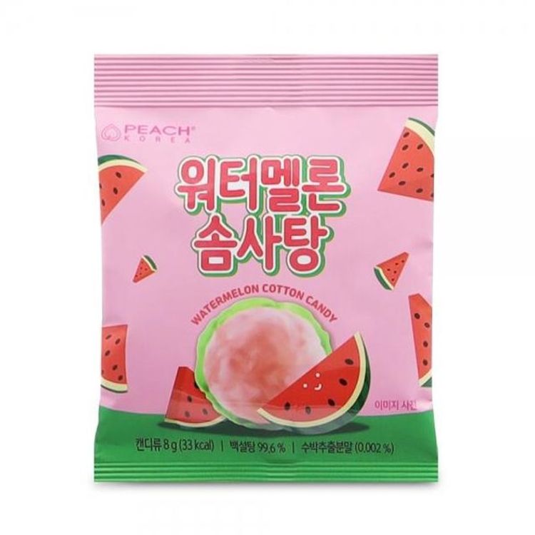 수박맛 솜사탕 8g 어린이집간식 아동간식추천 당충전 홈플러스 택배배송