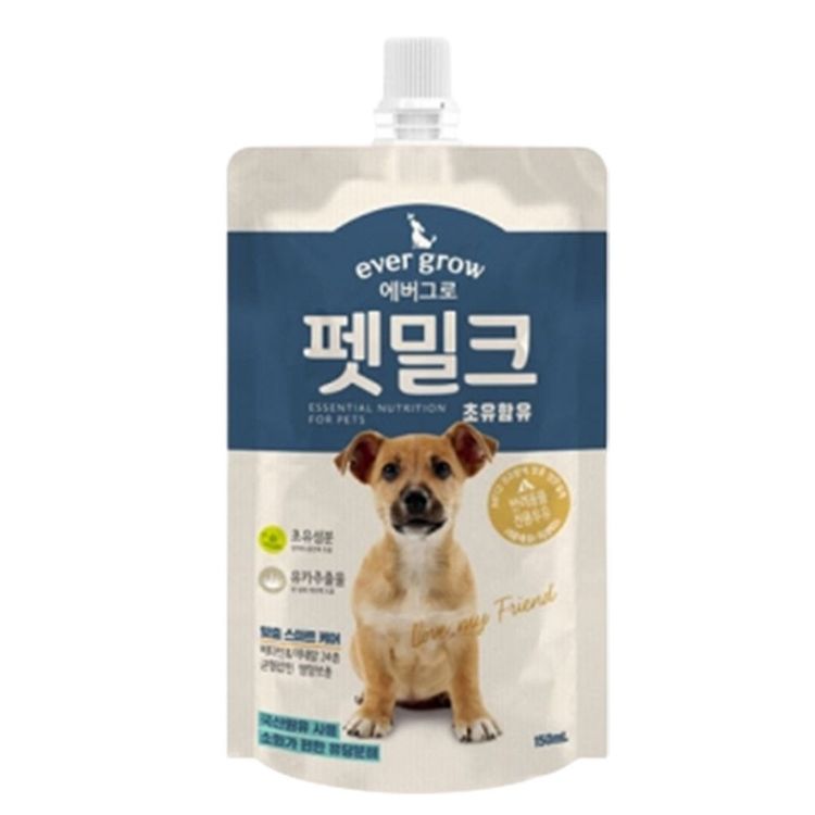 강아지펫밀크 강아지 펫밀크 150ml 1p 반려견 장건강 우유 간식 홈플러스 택배배송