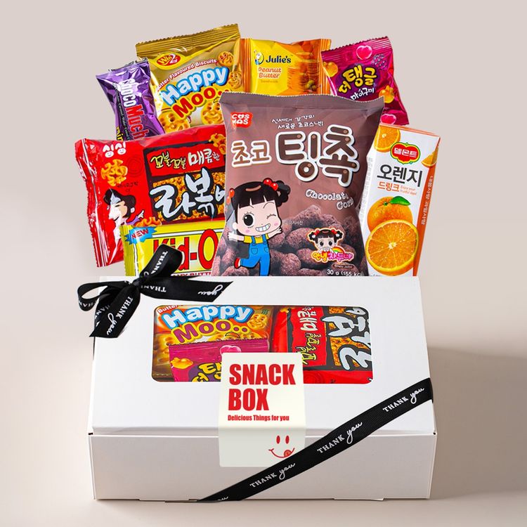 프리미엄 단체 간식 꾸러미 과자 선물세트 2호 리본포장 홈플러스 택배배송