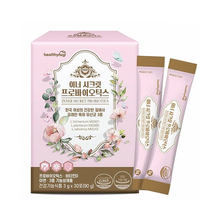 헬씨허그 이너 시크릿 프로바이오틱스 30포 홈플러스 택배배송