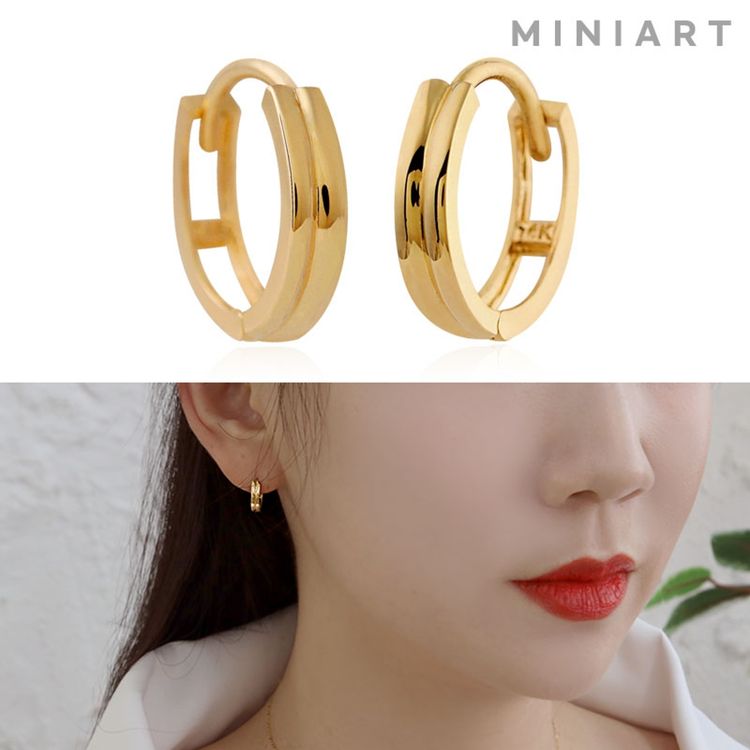 미니아트 14k 골드 귀걸이 앤디 Rs813 홈플러스 택배배송