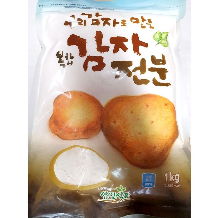 감자전분 삼진 1kg X10 감자전분 감자 가루 가루 밀가루 홈플러스 택배배송