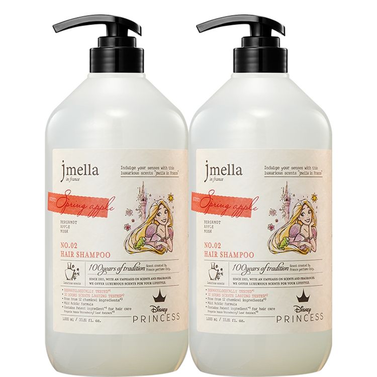 제이멜라 인 프랑스 디즈니 스프링 애플 헤어 샴푸 1000ml X 2개 홈플러스 택배배송