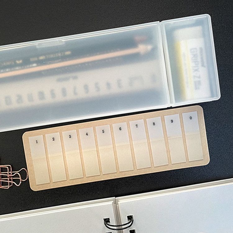 바보사랑 모닝글로리 2500 비움 숫자 인덱스 테이프 44x13mm 홈플러스 택배배송