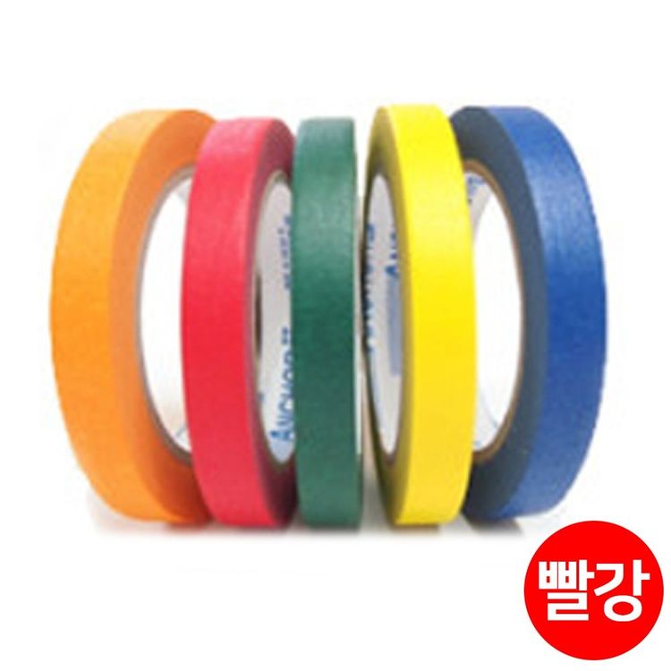 두리교역 마스킹 테이프 칼라 빨강 12cm X 40m 홈플러스 택배배송