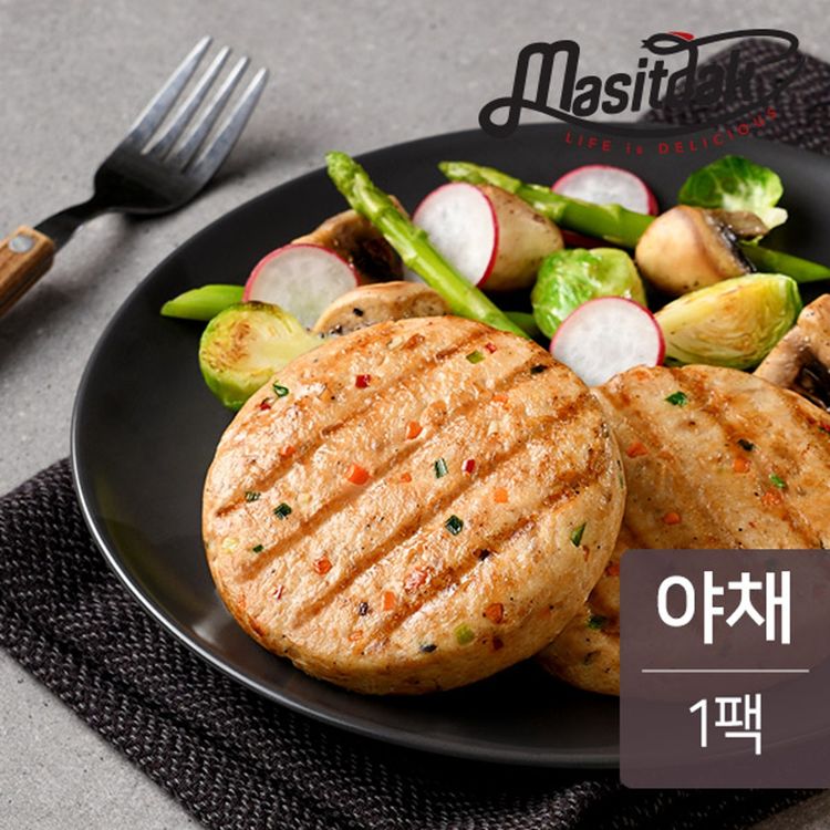 맛있닭 닭가슴살 스테이크 혼합구성 11팩오리지널3호박2고추2갈릭2야채2 홈플러스 택배배송