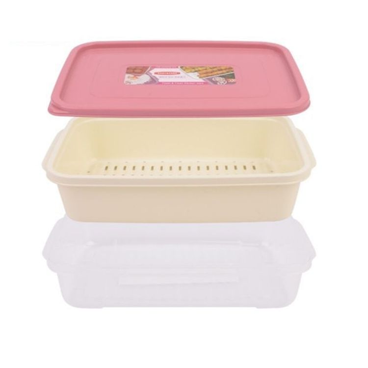 대용량 Nc21385b5de 채반 식재료 세척 물빠짐 밀폐 보관 용기 17l 홈플러스 택배배송