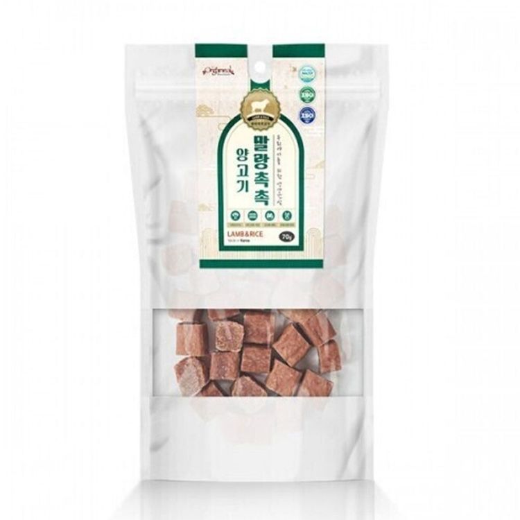 제이그린푸드 강아지 말랑촉촉 양고기 50g 1p 반려견 노즈워크 간식 홈플러스 택배배송