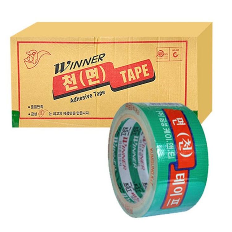 청테이프 박스테이프 48mm 23m 1박스 40개입 홈플러스 택배배송