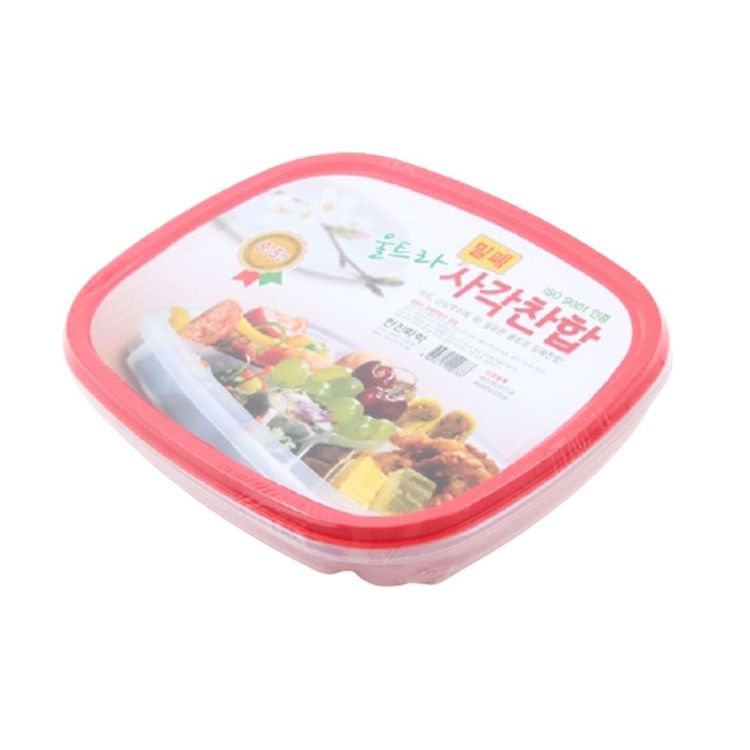 플라스틱 5칸 반찬보관통 사각 밀폐용기 찬합 중 홈플러스 택배배송