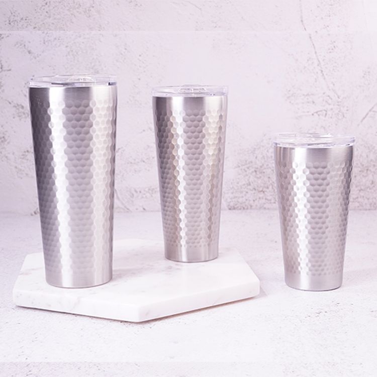 홈아트 스테인레스 허니벌집 이중진공 텀블러 실버 510ml 홈플러스 택배배송