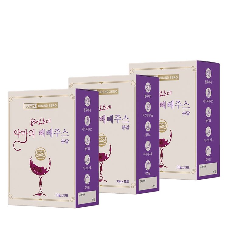 스캇나인악마의빼빼주스abc주스클렌즈레시피과일야채쥬스35gx15포x3개 홈플러스 택배배송