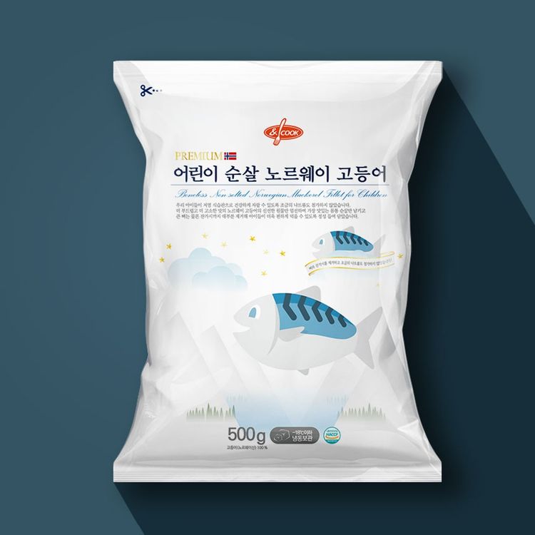 앤쿡 프리미엄 어린이 순살 노르웨이 고등어 500g 홈플러스 택배배송
