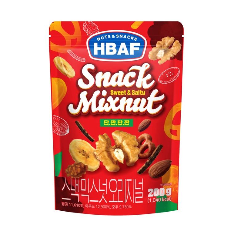 HBAF 바프 스낵 믹스넛 오리지널 200G(봉) | 홈플러스
