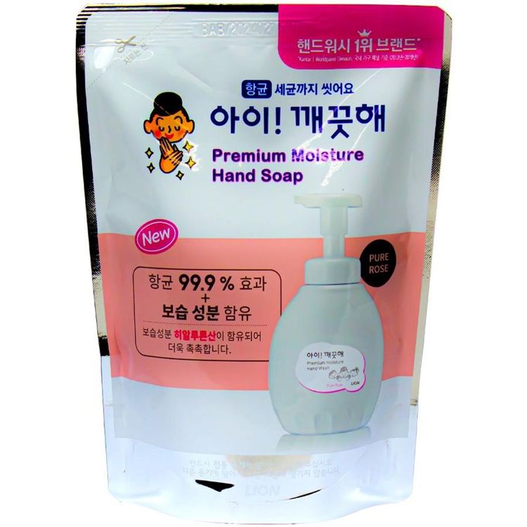 아이깨끗해 모이스처 핸드워시 퓨어로즈 리필 400ml 홈플러스 택배배송