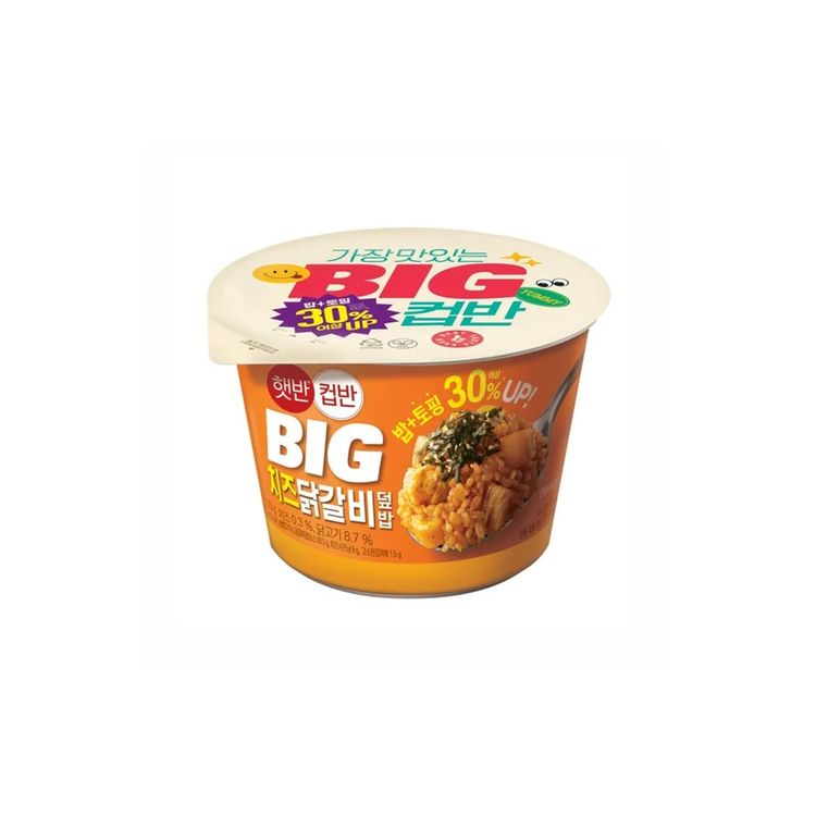 햇반 컵반 BIG 치즈닭갈비덮밥 313g 3개 | 홈플러스 택배배송
