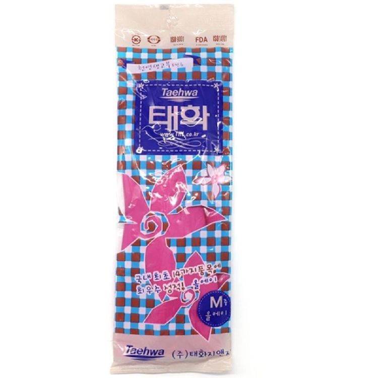 태화 고무장갑 청소 설거지 손빨래 위생 주방 장갑 M 홈플러스 택배배송