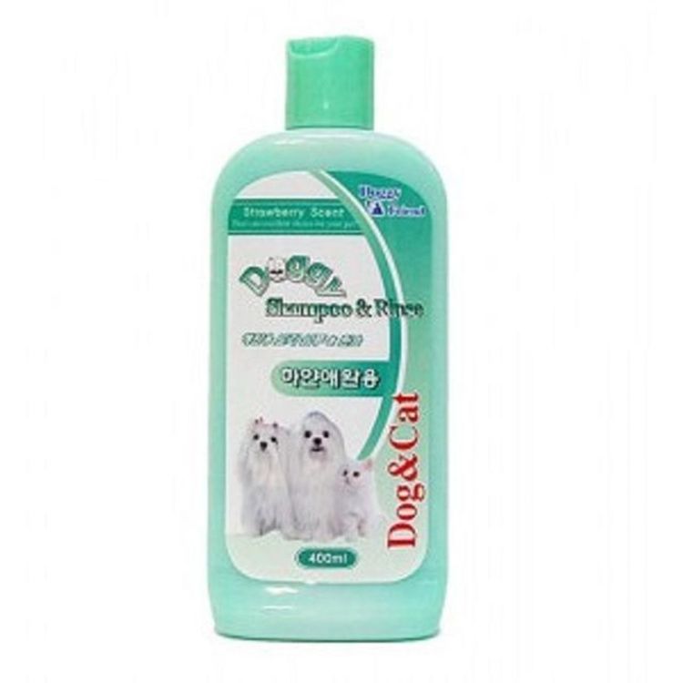 하얀강아지 흰강아지 애견 샴푸 린스 400ml 백모 홈플러스 택배배송