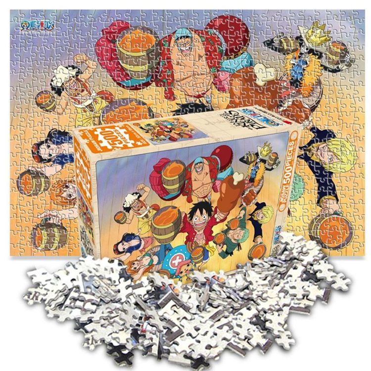 원피스 선상파티 직소퍼즐 500pcs 1p 두뇌발달 게임 홈플러스 택배배송