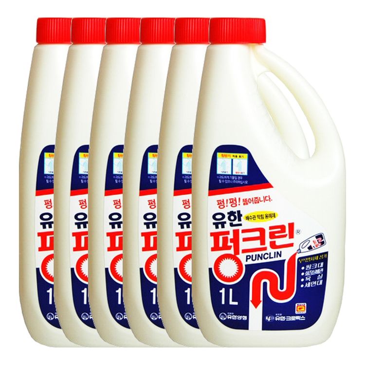 유한 펑크린 배수관 세정제 1l X 12개1박스 홈플러스 택배배송