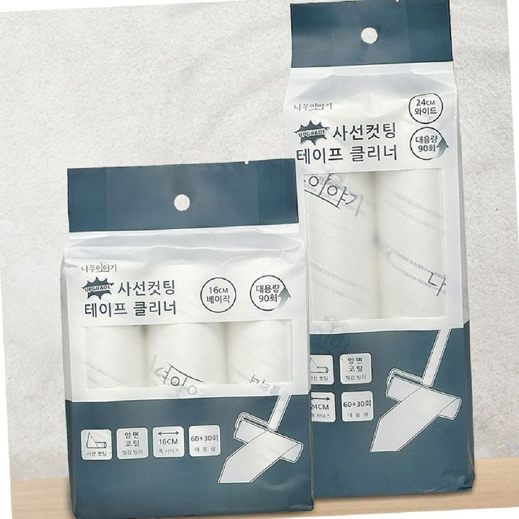사선컷팅 테이프 클리너 리필 1p 16x255cm 청소용 홈플러스 택배배송