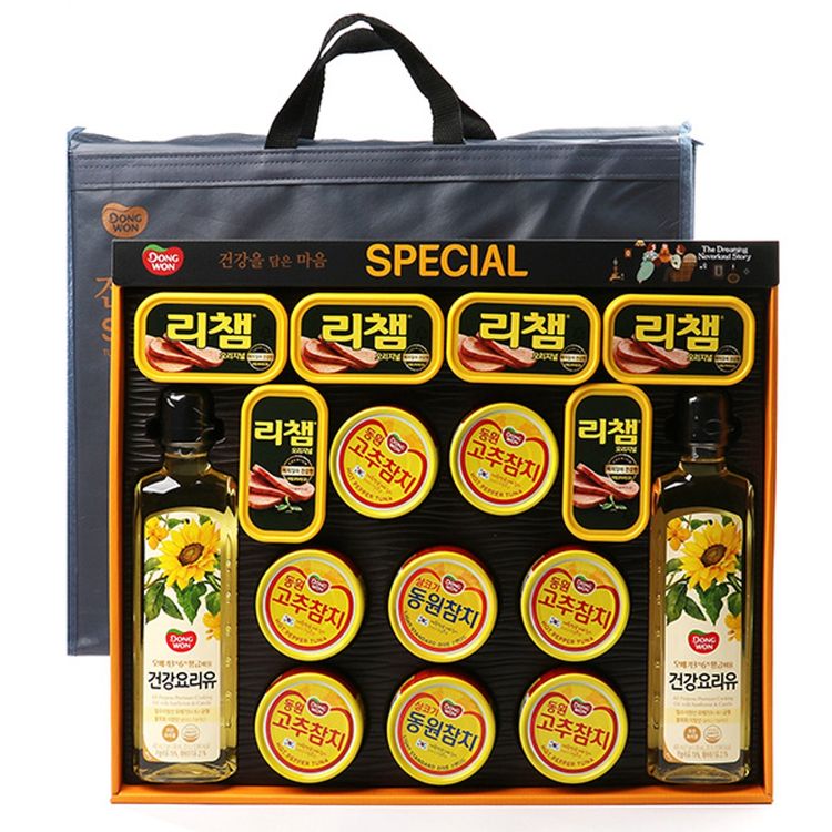 동원 건강을 담은 마음 스페셜 C3호 리챔 5개 참치 8개 외 1종 홈플러스 택배배송