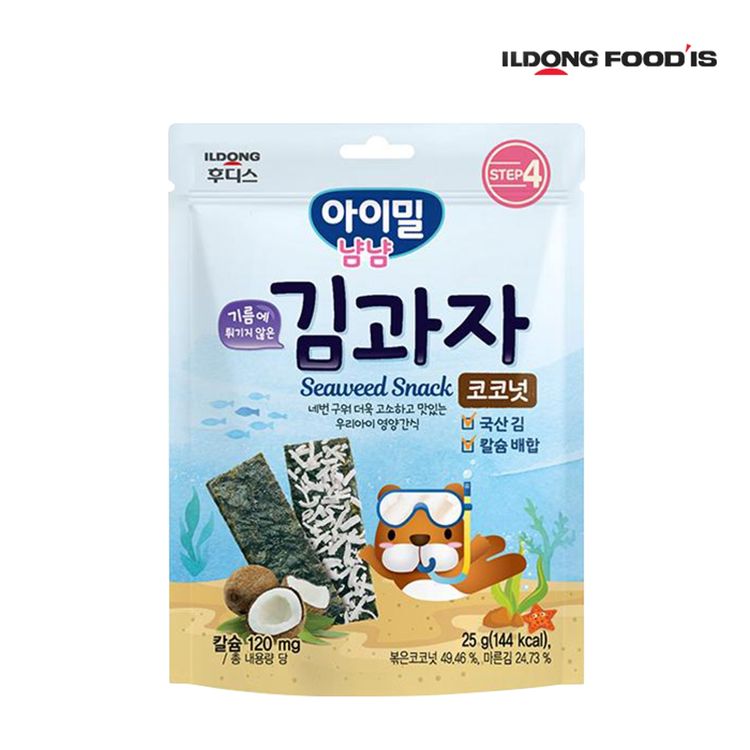 일동후디스 아기밀냠냠 김과자 코코넛 20g 홈플러스 택배배송