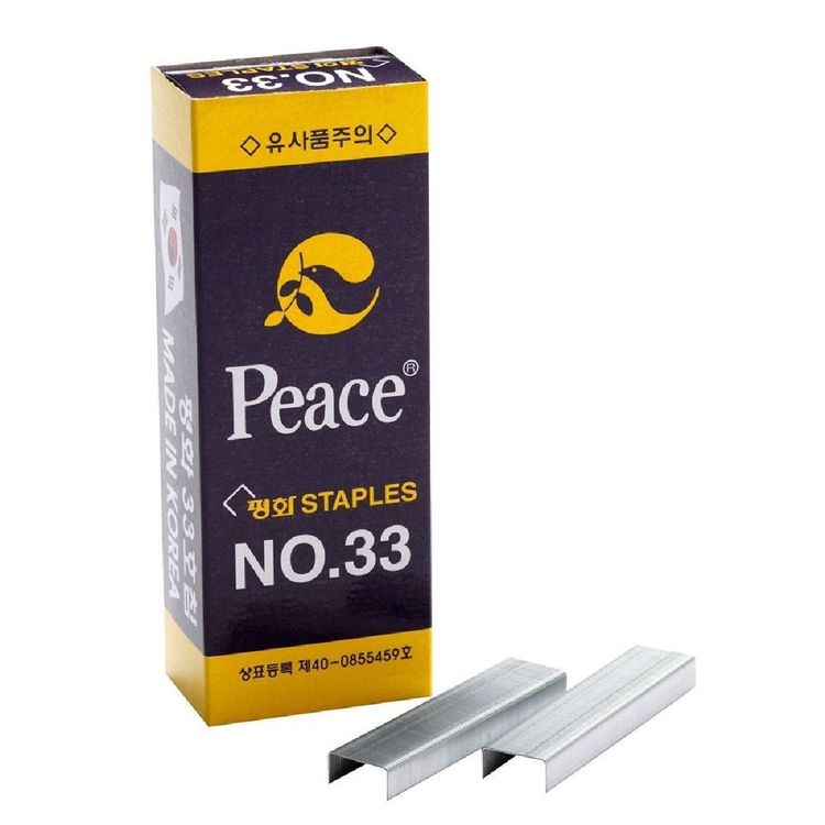 평화 스테플러침 No33호침 5000psc 홈플러스 택배배송