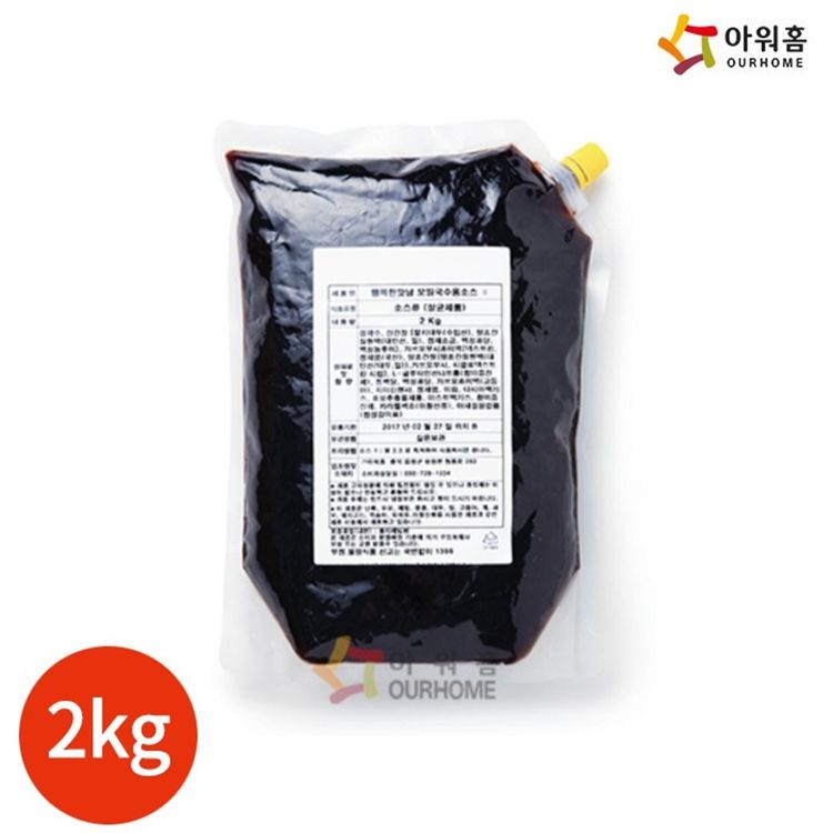 1102380 행복한맛남 메밀국수용 소스 Ii 2kg 홈플러스 판매자택배