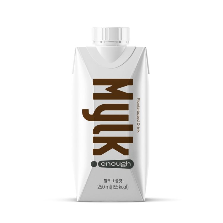 이너프 뮐크 식물성 단백질음료 프로틴 드링크 초코맛 250ml X 4개 홈플러스 판매자택배