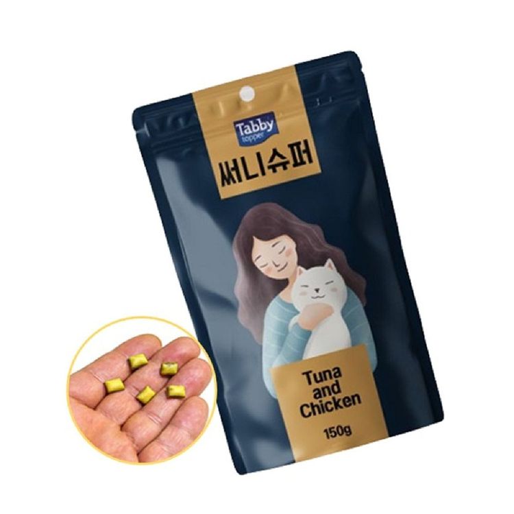 겉바속촉 참치와 치킨 150g 펫전용 영양간식 스낵 홈플러스 택배배송